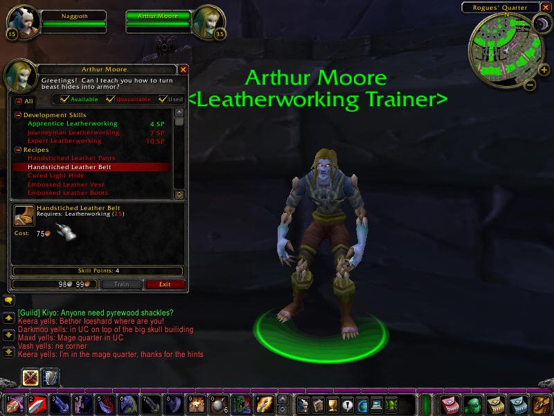 TODO: Minor Leatherworking Changes · Issue #1333 · The-Alpha-Project ...